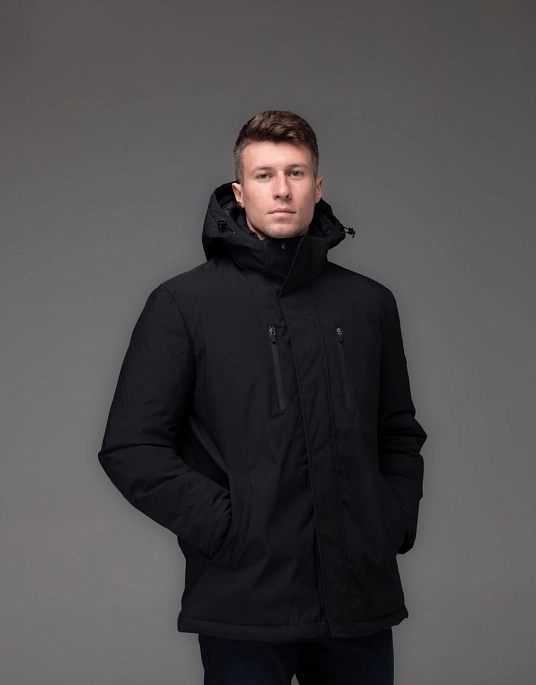 ⏩Куртка Pierre Cardin з капюшоном у чорному кольорі 0002/9000/10077 ...